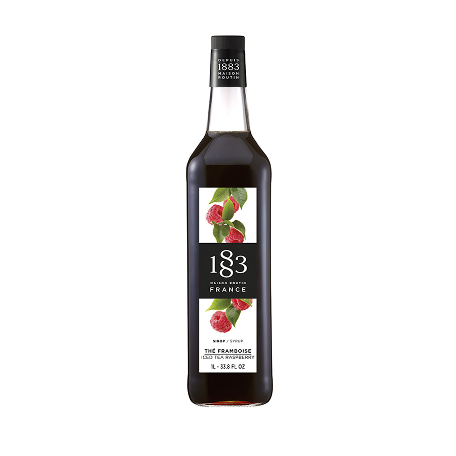 1883 Raspberry Iced Tea Syrup | Fortuna Enterprises