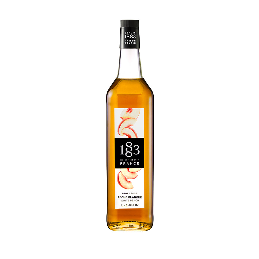 1883 White Peach Syrup | Fortuna Enterprises