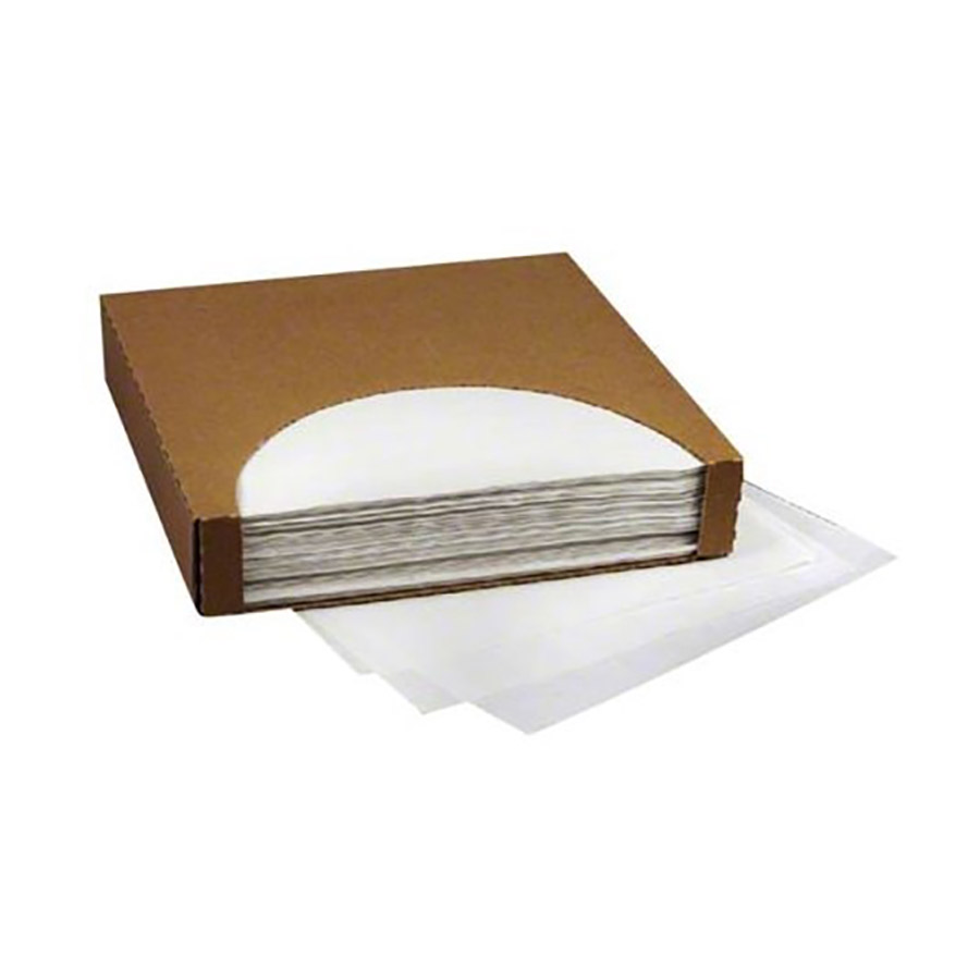 Quilon 12" x 12" Greasproof Pizza Liner Brown Paper Goods | Fortuna ...