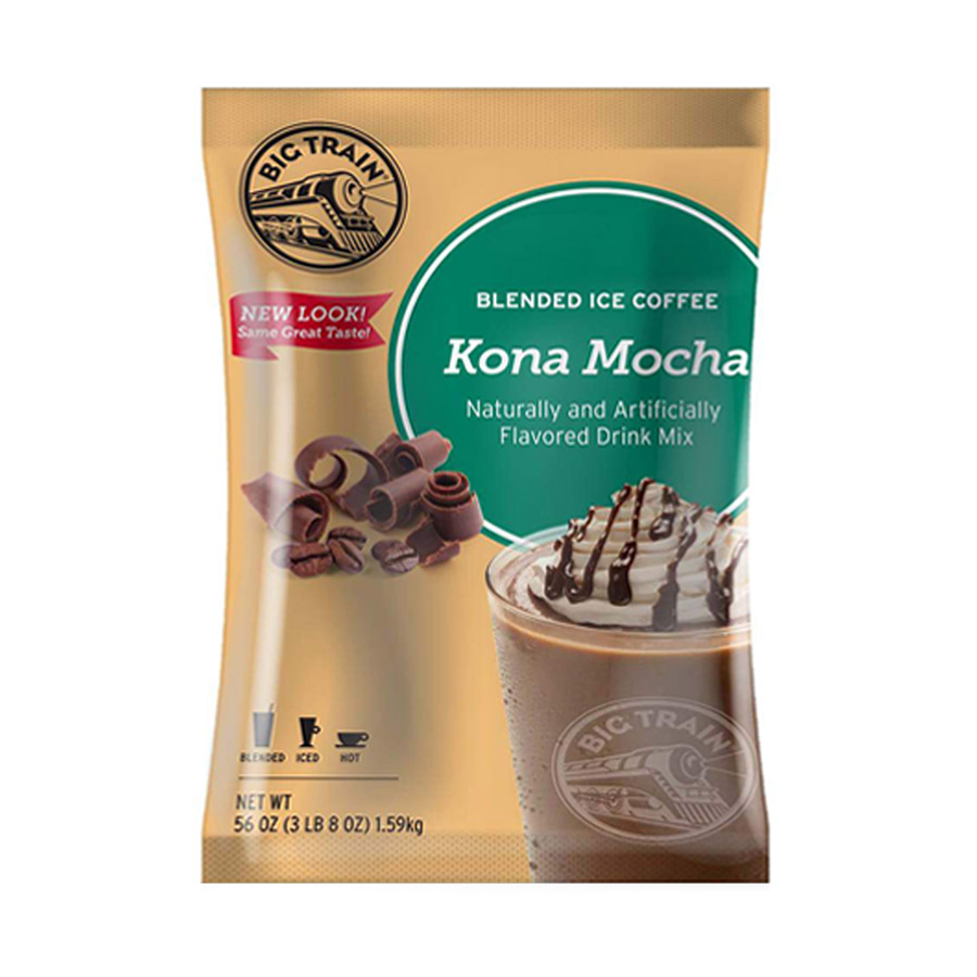 Big Train Kona Mocha Blended Coffee Frappe Mix | Fortuna Enterprises