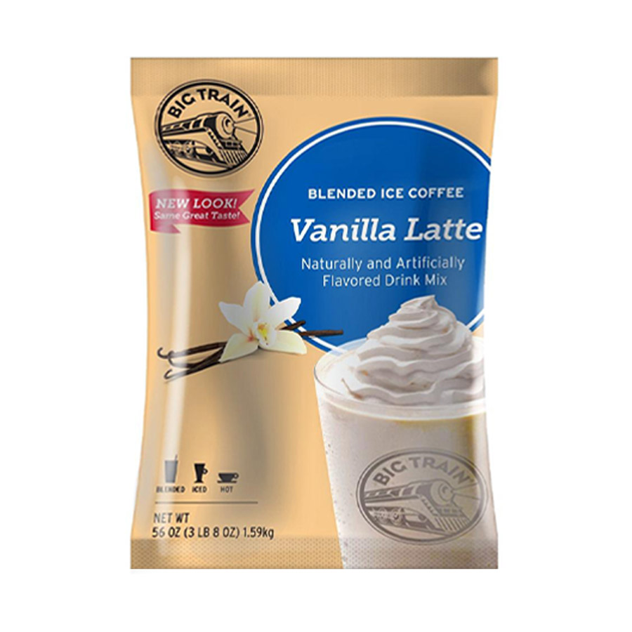 Big Train Vanilla Latte Blended Coffee Frappe Mix | Fortuna Enterprises