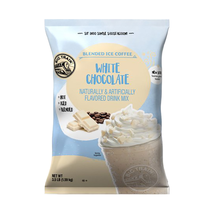 Big Train White Chocolate Latte Blended Coffee Frappe Mix | Fortuna ...