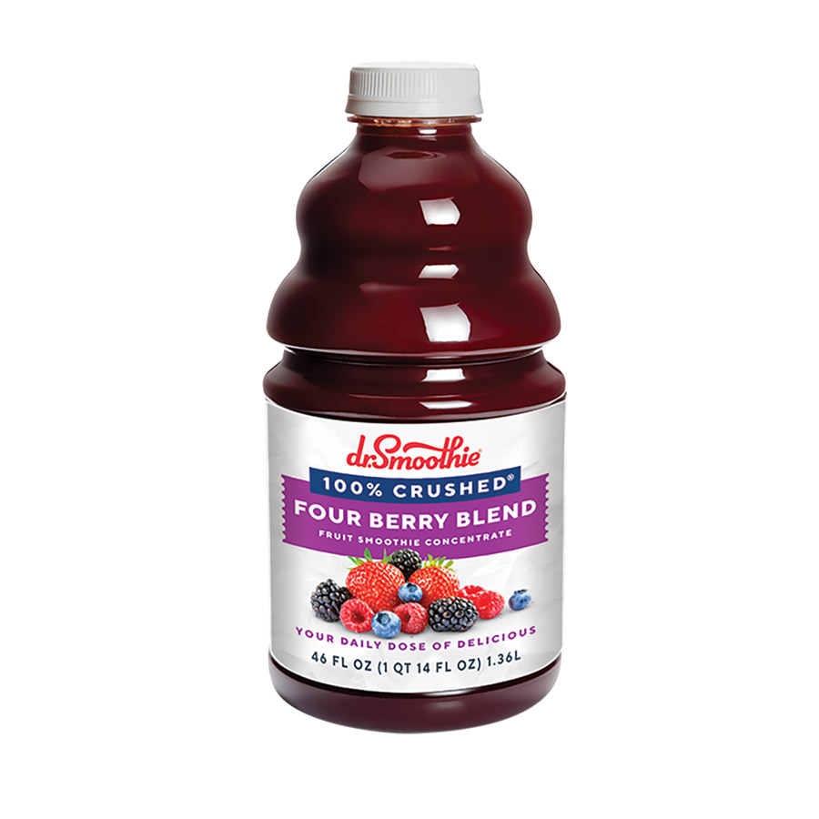 Dr. Smoothie Four Berry Blend 100% Crushed Mix | Fortuna Enterprises