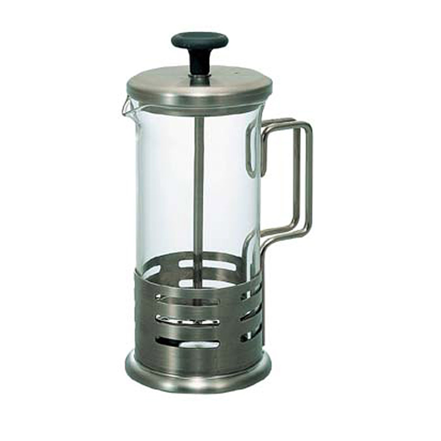 Hario 600 mlSilver 4 Cup Bright Tea & Coffee Press | Fortuna Enterprises