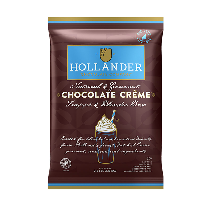 Hollander Natural & Gourmet Chocolate Creme Frappe | Fortuna Enterprises