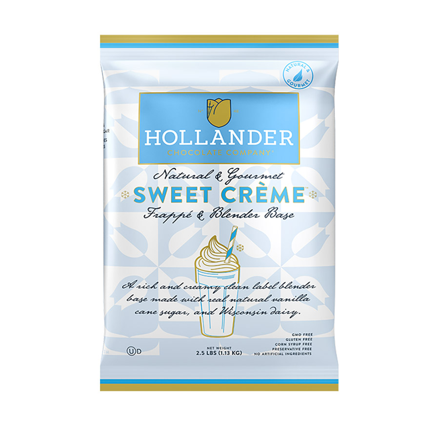 Hollander Natural & Gourmet Sweet Creme Frappe Base | Fortuna Enterprises