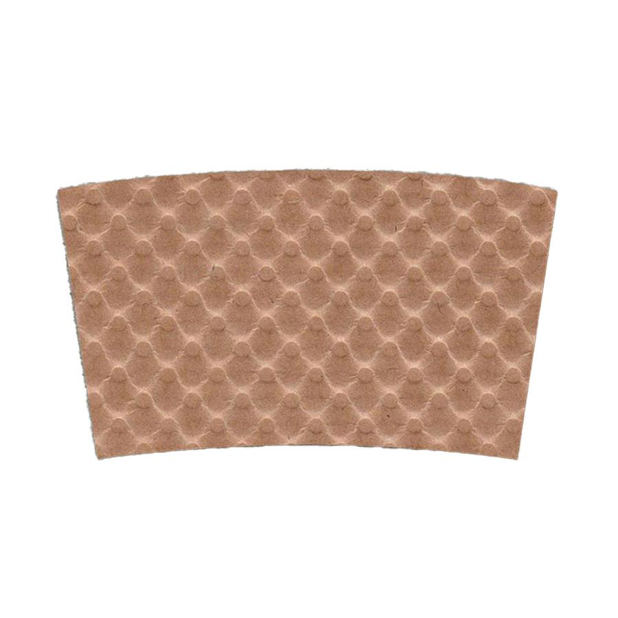 Java Jacket Pre Assembled Kraft 8 oz. Hot Cup Sleeves | Fortuna Enterprises