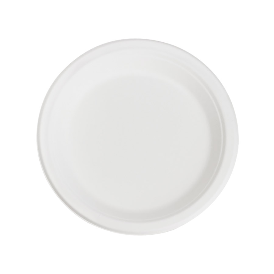 Karat Earth 9" Eco Friendly Bagasse Plate | Fortuna Enterprises