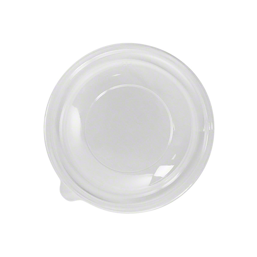 Karat 24 oz. Clear PET Plastic Salad Bowl Lid | Fortuna Enterprises