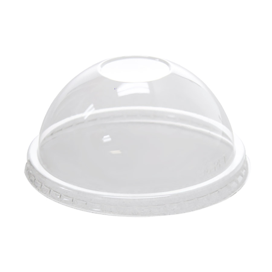 Karat PET Plastic Dome Lids For 6 oz. & 10 oz. Hot/Cold Paper Food ...