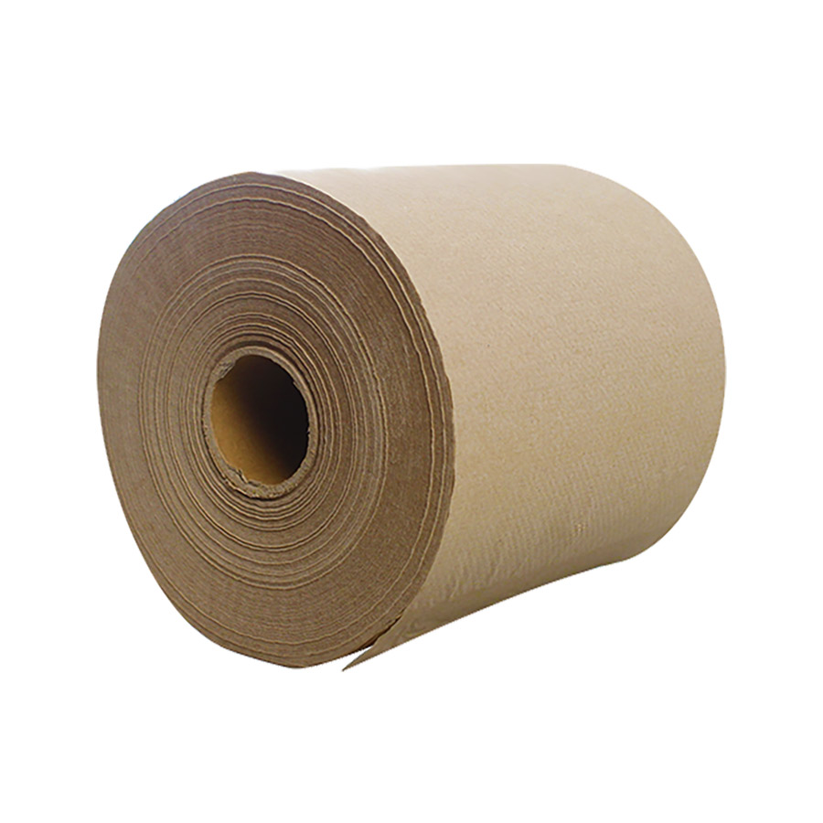Karat 8" x 800' Kraft Hardwound Paper Towel Roll | Fortuna Enterprises