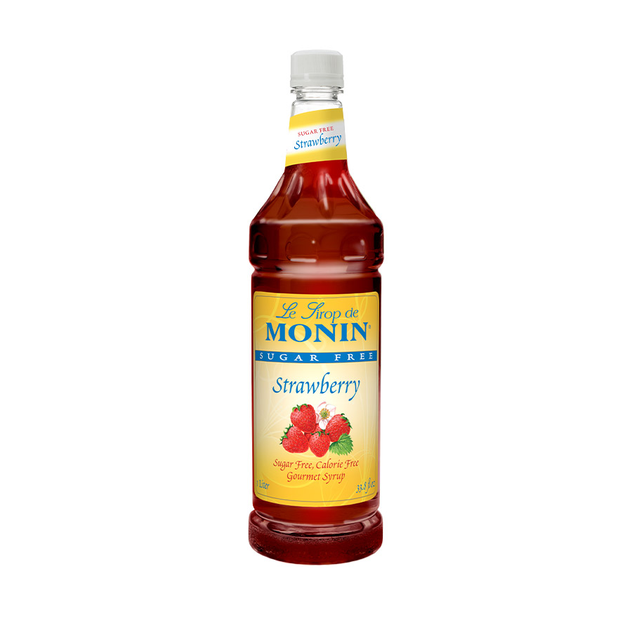 Monin Sugar Free Strawberry Syrup | Fortuna Enterprises