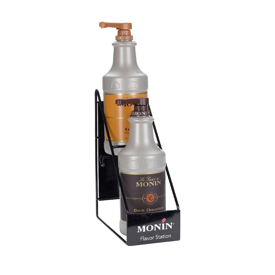Monin 2 Bottle Sauce Stand | Fortuna Enterprises