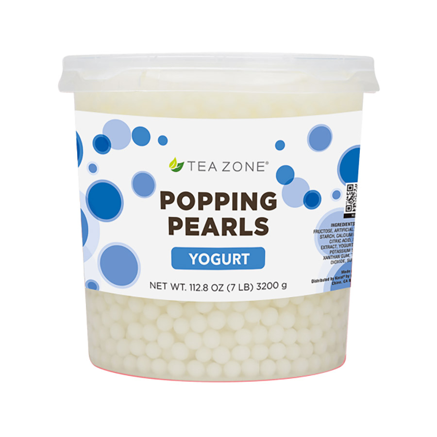 Tea Zone Yogurt Popping Pearls | Fortuna Enterprises