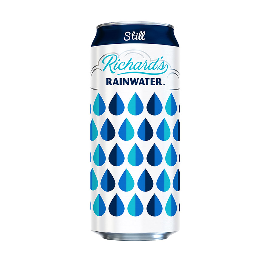 Richard's Still Rainwater Aluminum Can | Fortuna Enterprises