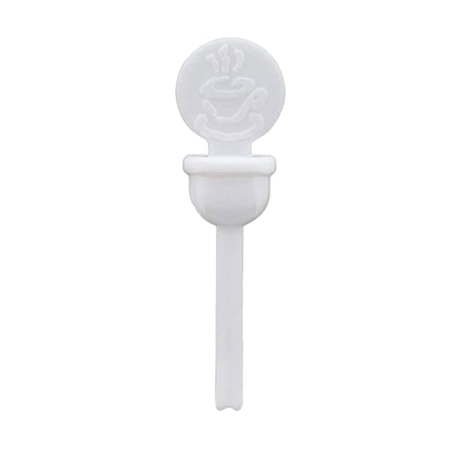 StixToGo Hot Beverage Lid White Plug | Fortuna Enterprises