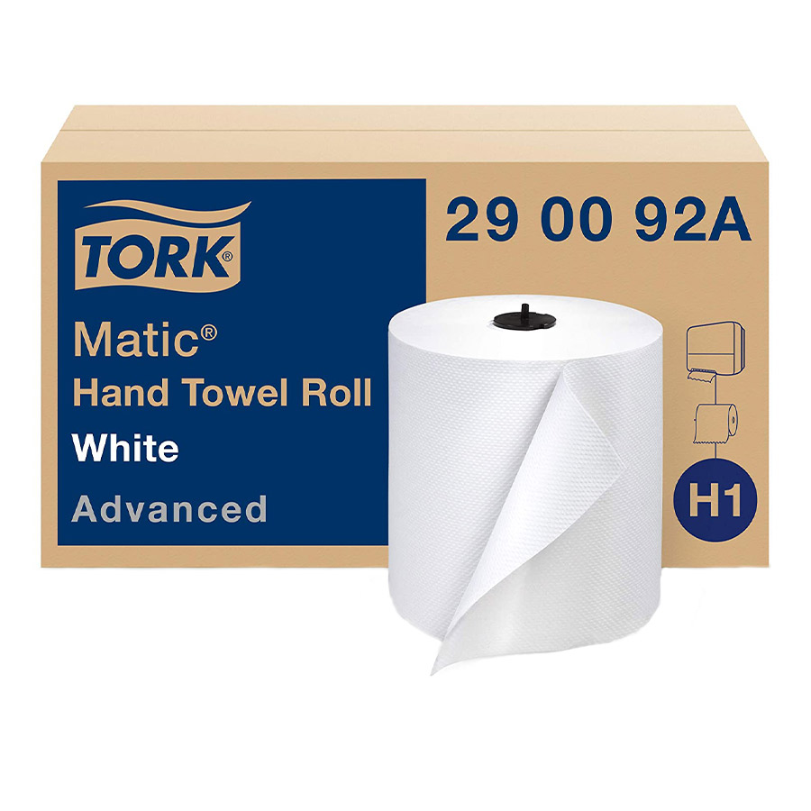 Tork Matic White Hardwound Paper Towel Roll | Fortuna Enterprises
