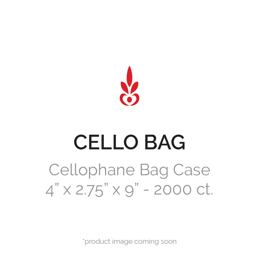 Cellophane 4" x 2.75" x 9" Bag | Fortuna Enterprises