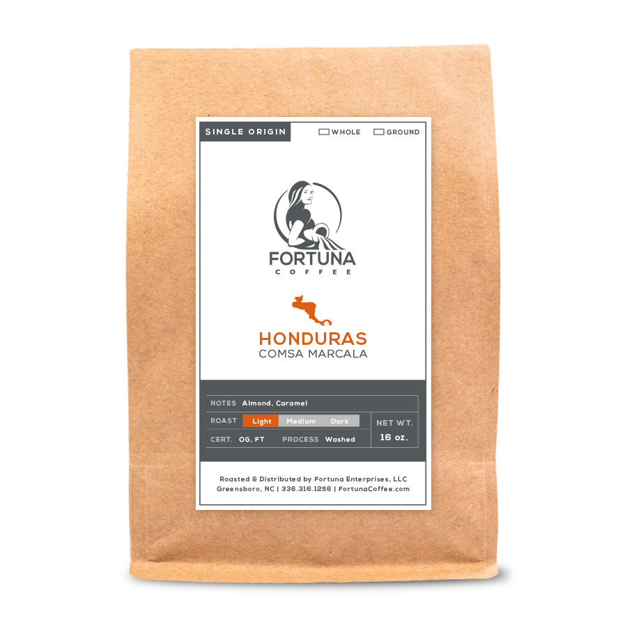 Organic Honduras Comsa Marcal FT Single Origin Coffee | Fortuna Enterprises