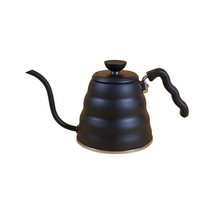 Hario 1.2 Liter V60 Buono Matte Black Goseneck Kettle | Fortuna Enterprises
