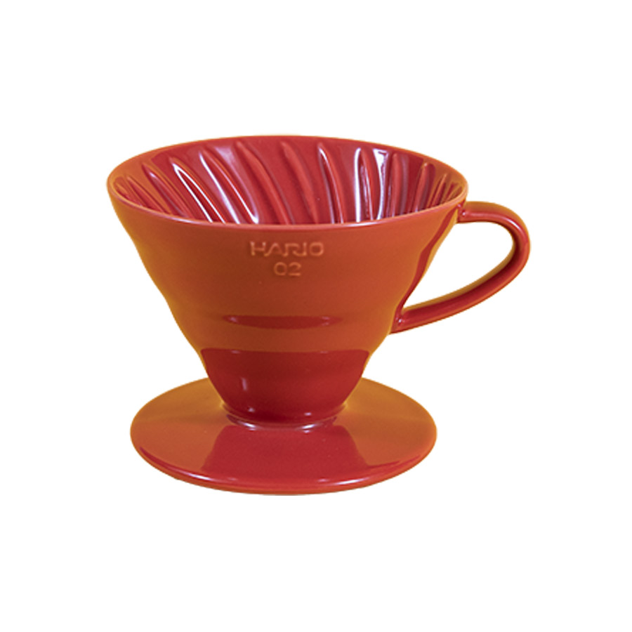Hario V60 02 Red Ceramic Dripper | Fortuna Enterprises