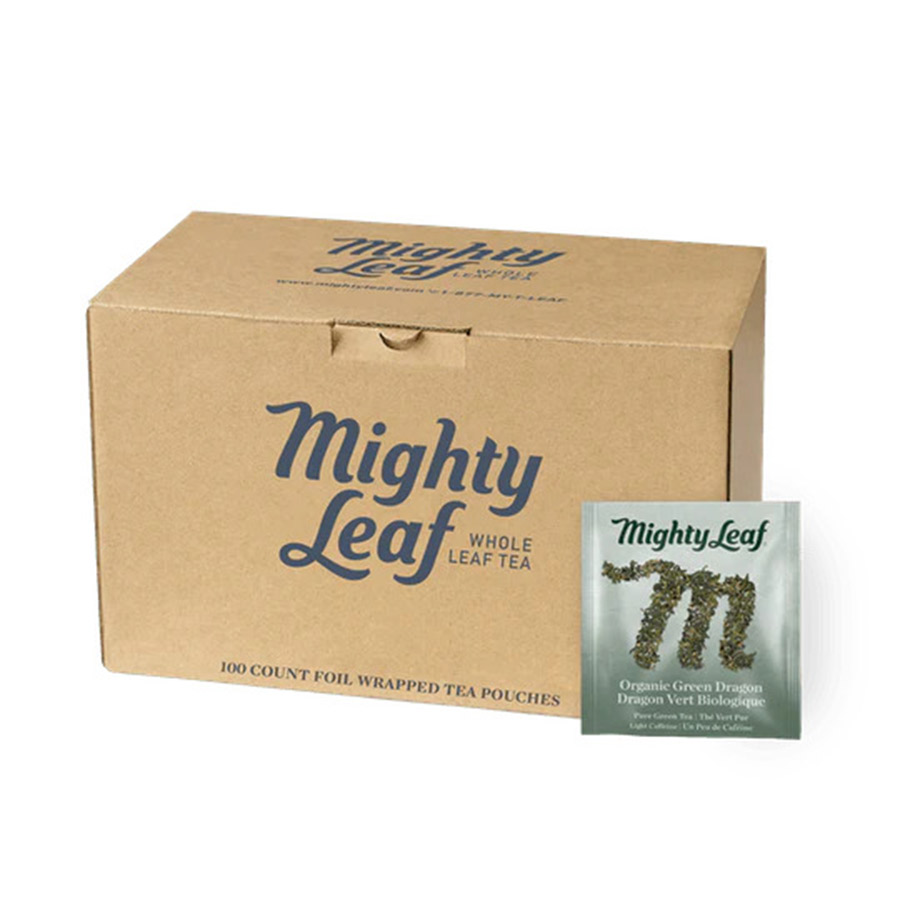 Mighty Leaf Organic Green Dragon Green Tea Bags | Fortuna Enterprises