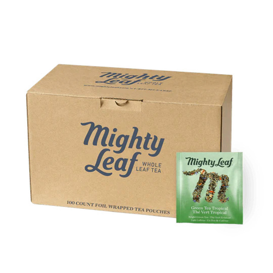 Mighty Leaf Green Tea Tropical Tea Bags | Fortuna Enterprises