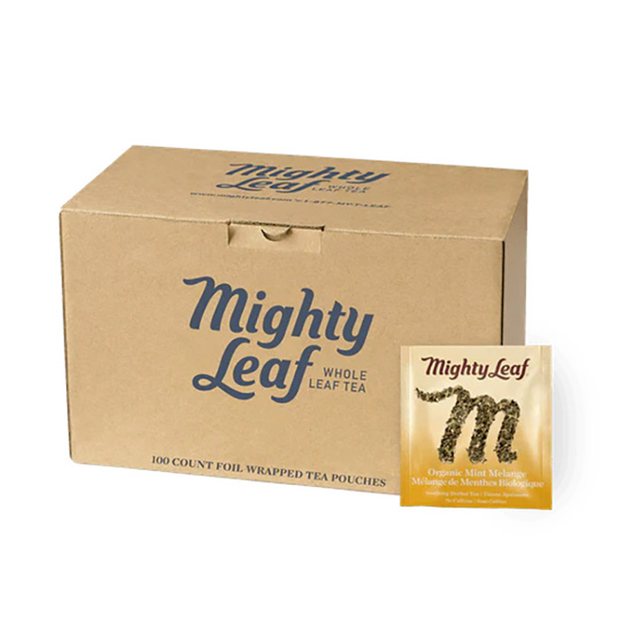 Mighty Leaf Organic Mint Melange Herbal Tea Bags | Fortuna Enterprises