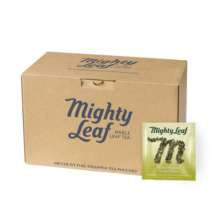 Mighty Leaf White Orchard Herbal Tea Bags | Fortuna Enterprises