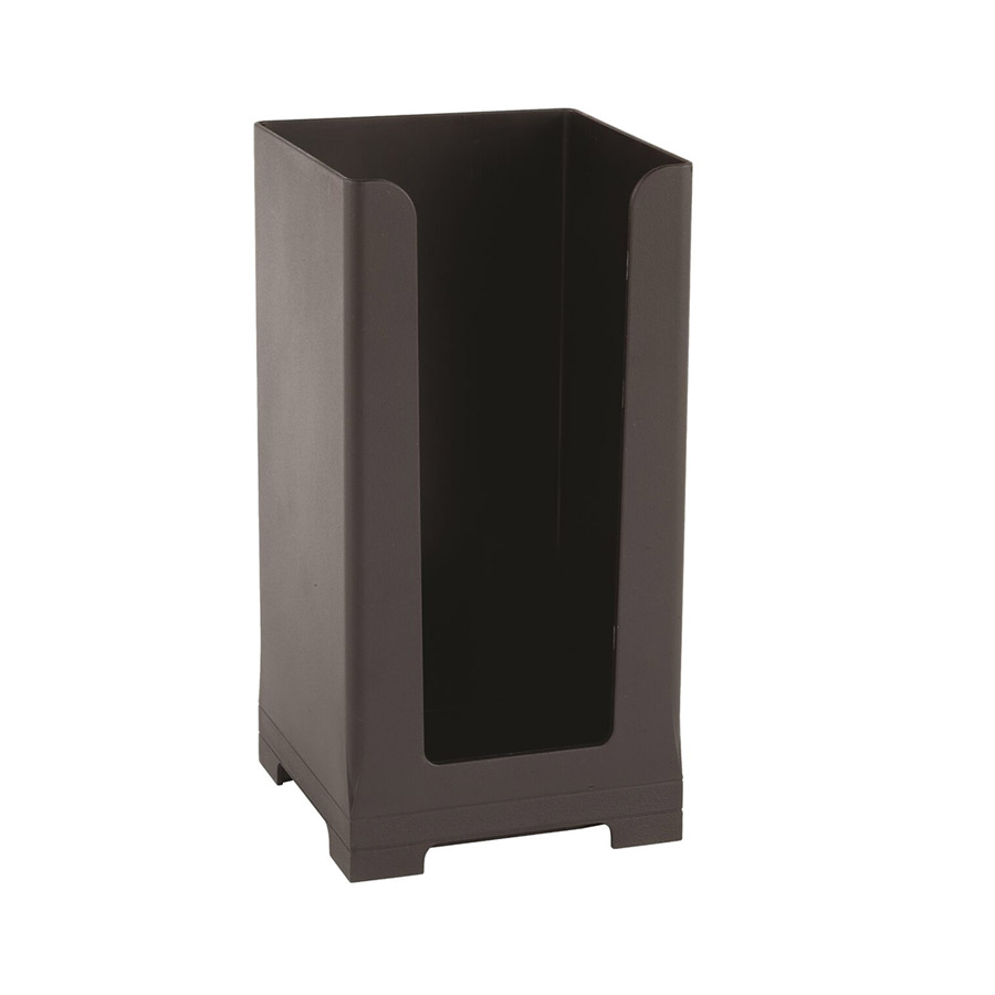 Snap Bin Black 8.5" Molded ABS Plastic Organizer | Fortuna Enterprises