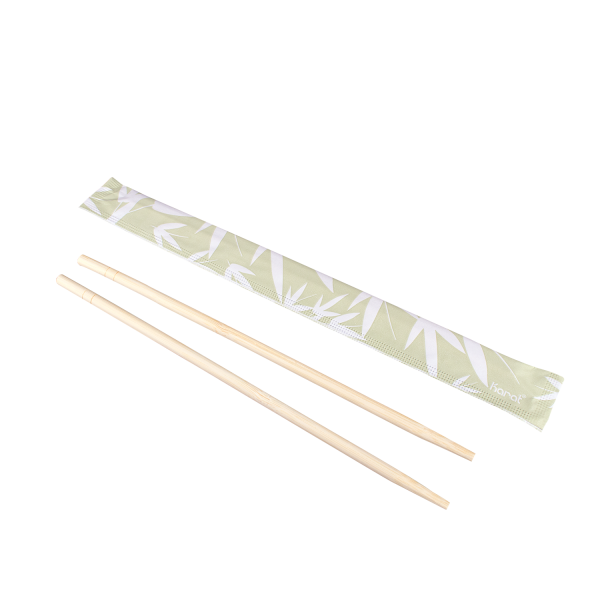 Karat 9" Paper Wrapped Bamboo Chopsticks | Fortuna Enterprises