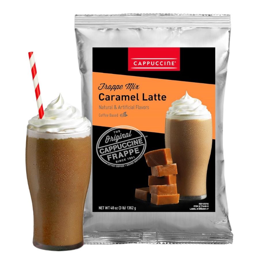 Cappuccine Caramel Latte Coffee Frappe Mix | Fortuna Enterprises