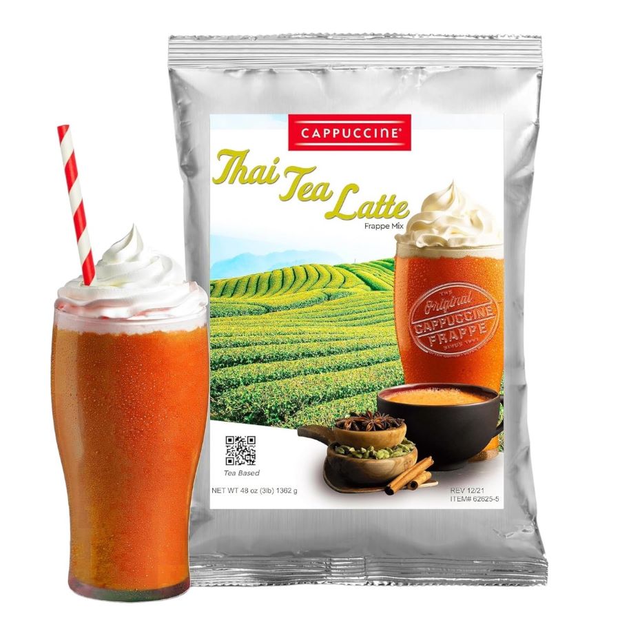 Cappuccine Thai Tea Latte Coffee Free Frappe Mix | Fortuna Enterprises