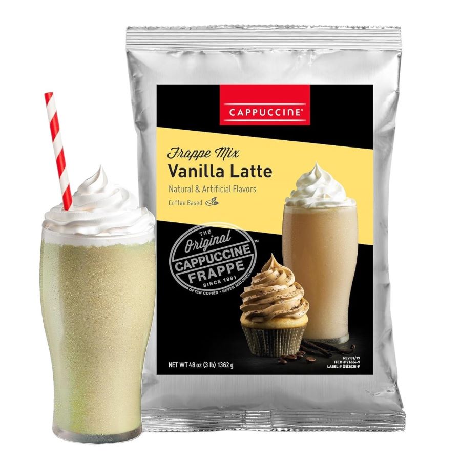 Cappuccine Vanilla Latte Coffee Frappe Mix | Fortuna Enterprises