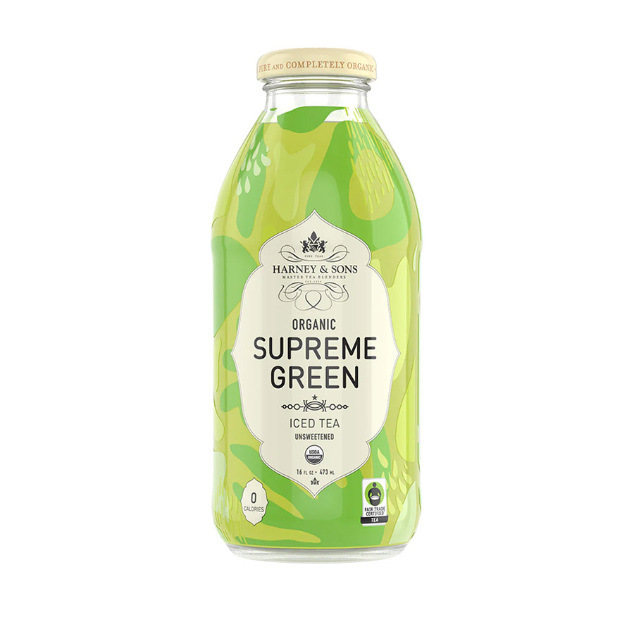 Harney & Sons Organic 16 oz Supreme Green Iced Tea | Fortuna Enterprises