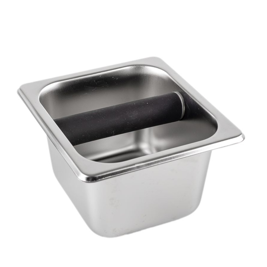 Rattleware Basic Stainless Steel Knock Box 6" x 5.5" x 4" | Fortuna ...