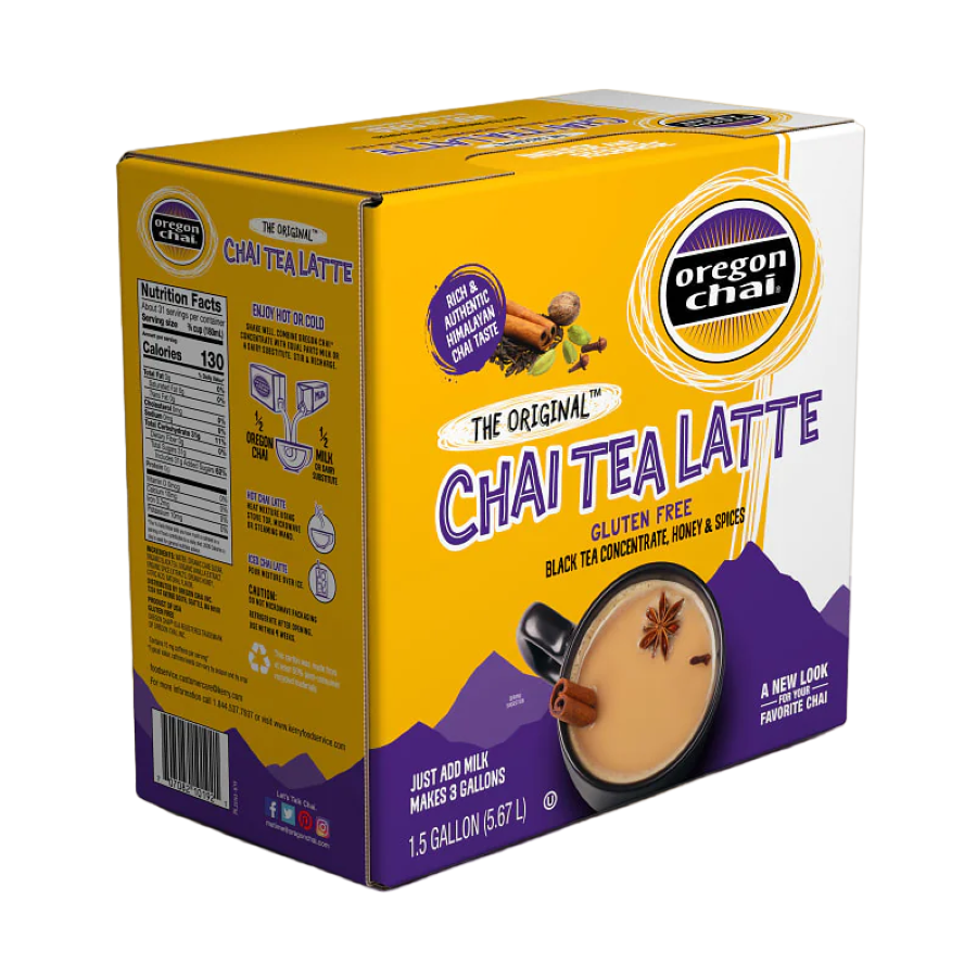 Oregon Original Chai Foodservice Box | Fortuna Enterprises
