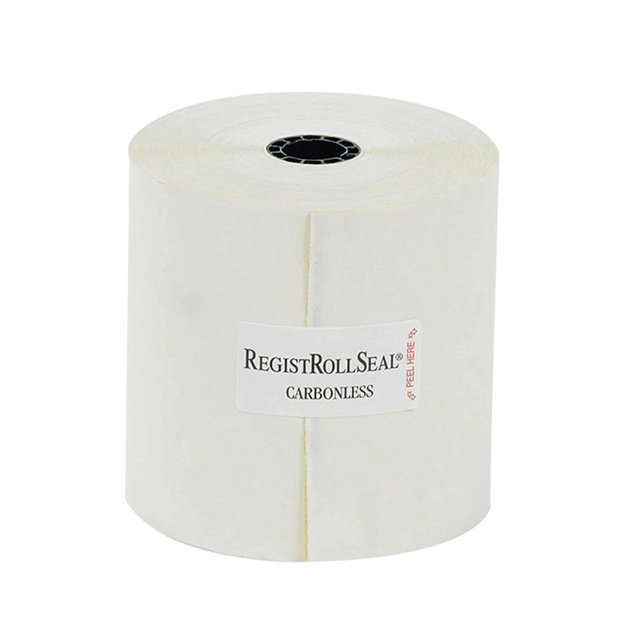 2 Ply 3" x 100' Carbonless Register Roll | Fortuna Enterprises