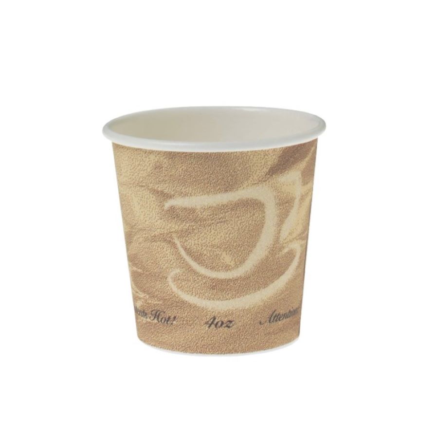 Solo 4 oz. Mistique Design Paper Hot Cups | Fortuna Enterprises