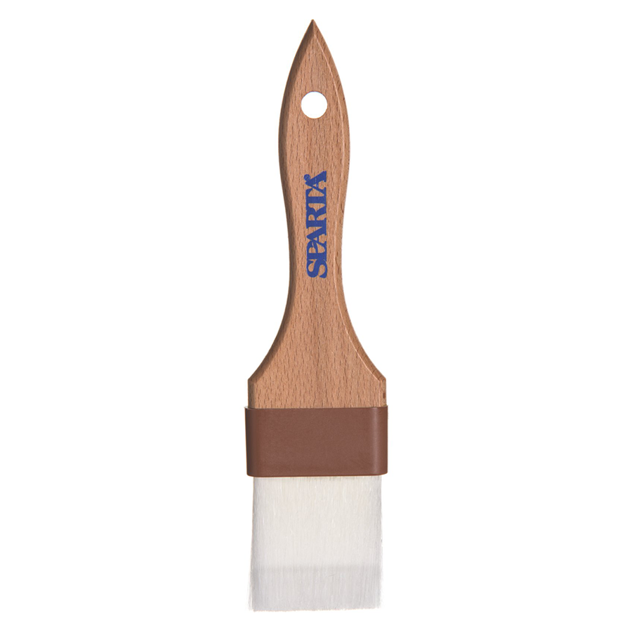 Sparta 2" Flat Nylon Bristle Pastry Brush | Fortuna Enterprises