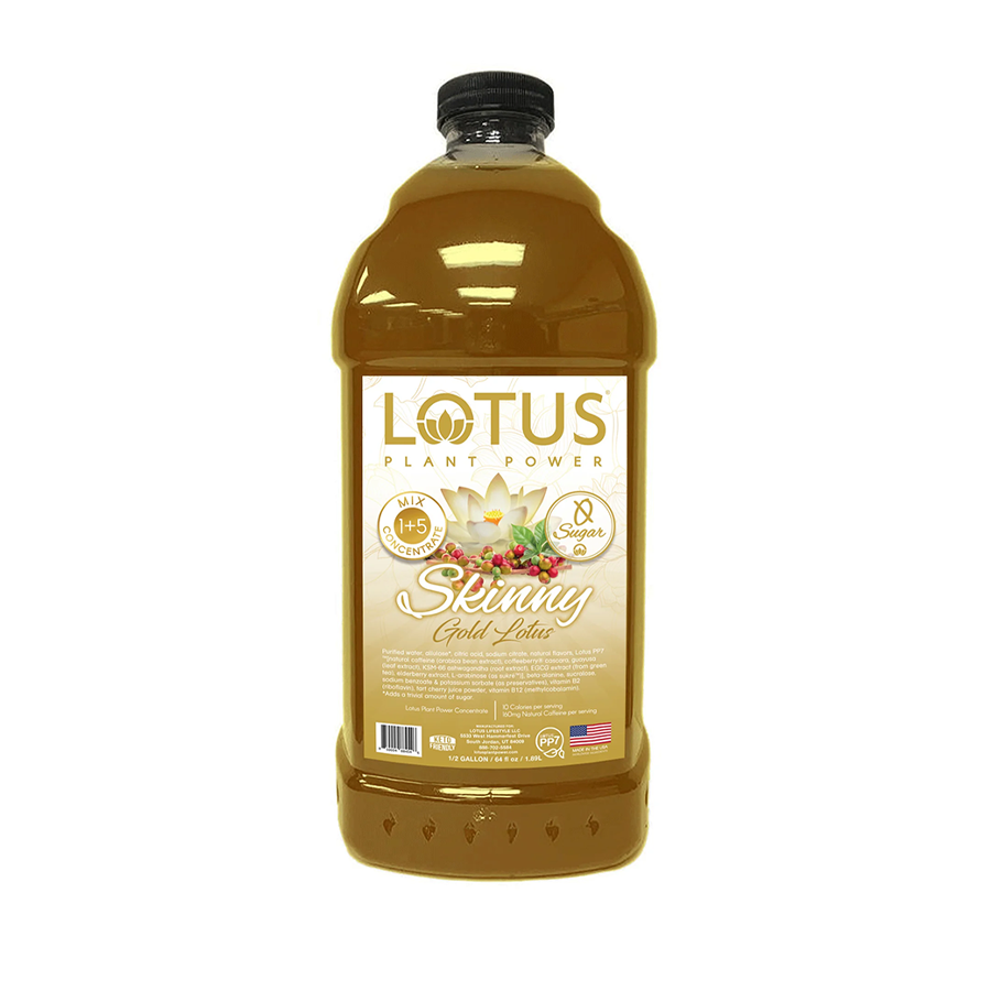Skinny Gold Lotus Plant Energy Concentrate | Fortuna Enterprises