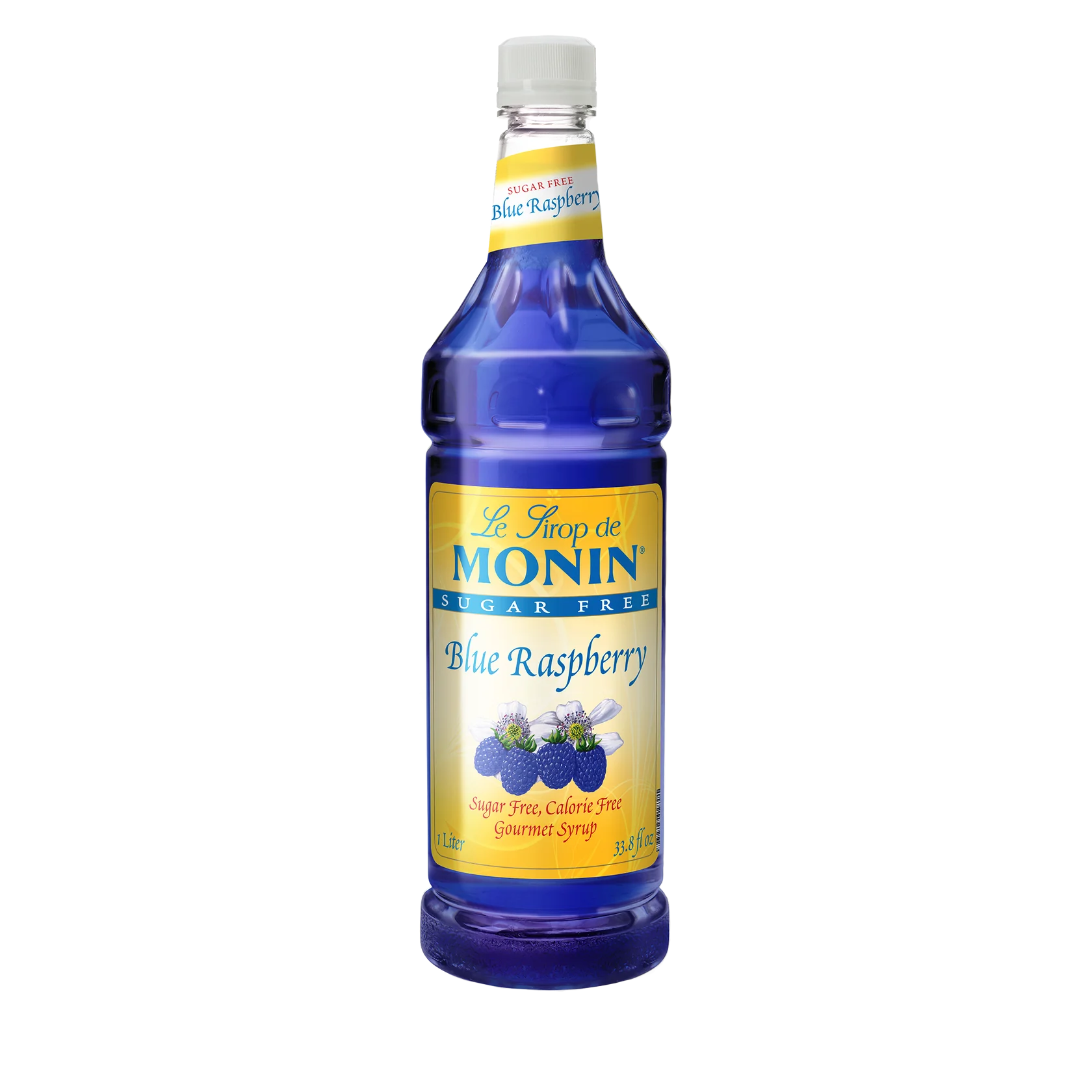Monin Sugar Free Blue Raspberry Syrup | Fortuna Enterprises