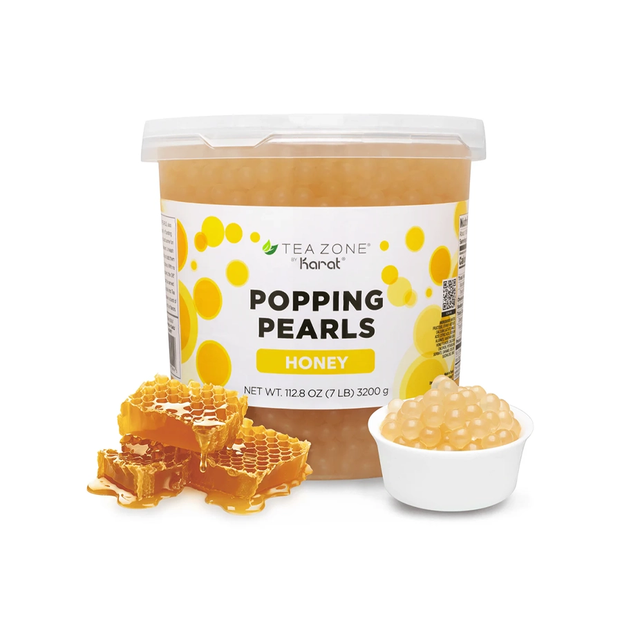 Tea Zone Honey Popping Pearls | Fortuna Enterprises