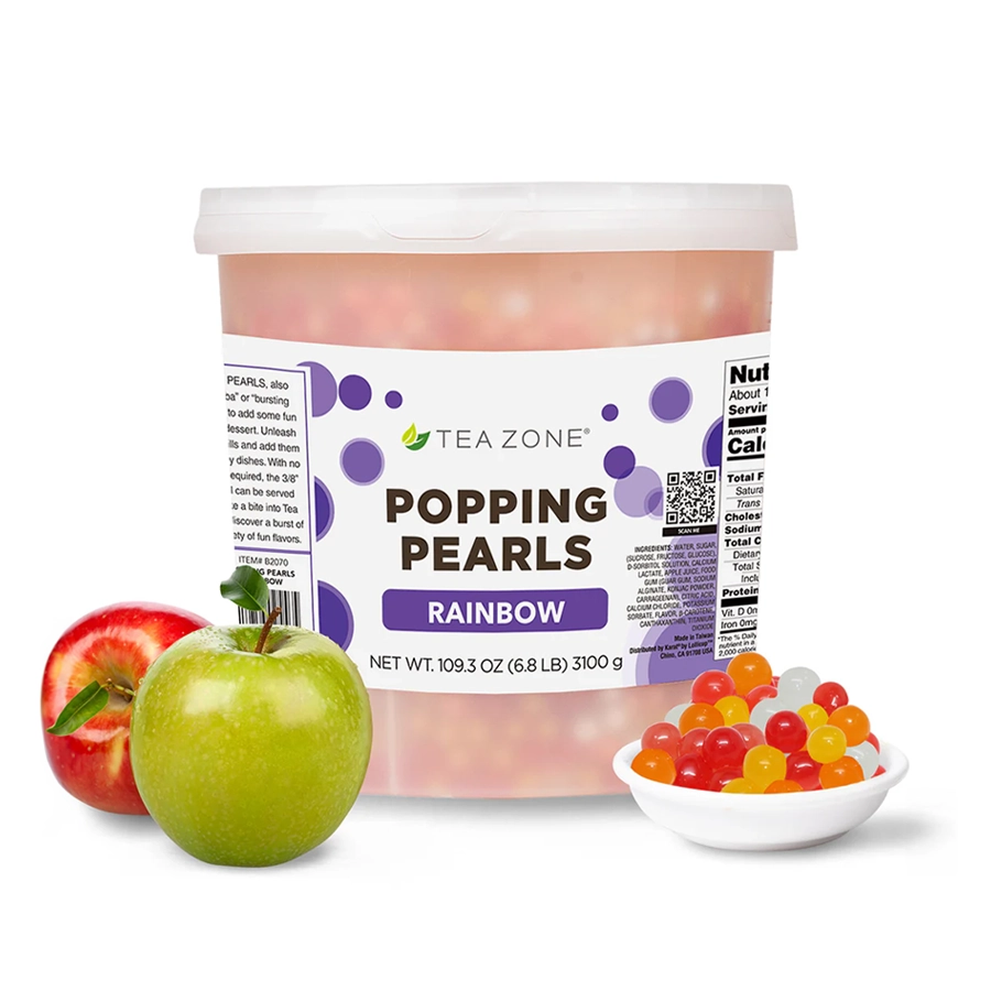 Tea Zone Rainbow Popping Pearls | Fortuna Enterprises