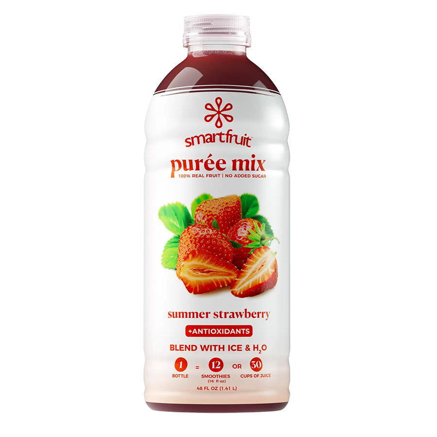 Smartfruit Summer Strawberry + Antioxidants Puree Mix | Fortuna Enterprises